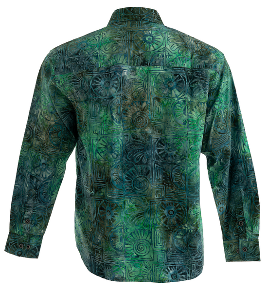 Hawaiian Men's Shirt - Johari West | Authentic Batik Designs & Colors ...